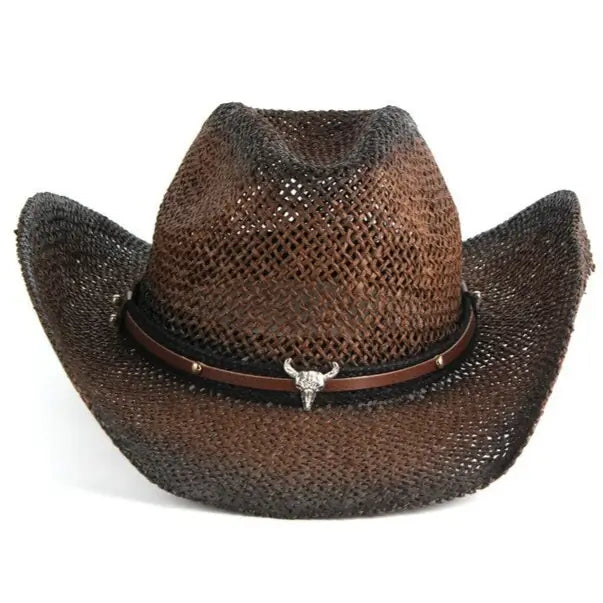 Men's Straw Cowboy Hat | Western Cowboy