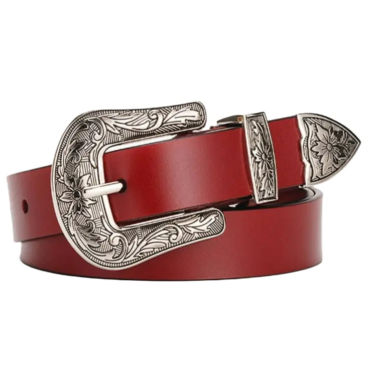 Red Western Belt | Western Cowboy