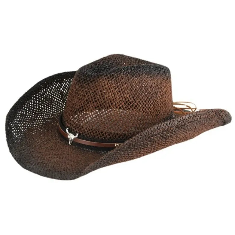 Men's Straw Cowboy Hat | Western Cowboy