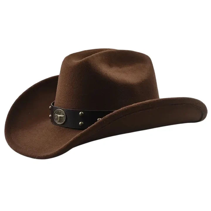 Brown Western Hat | Western Cowboy