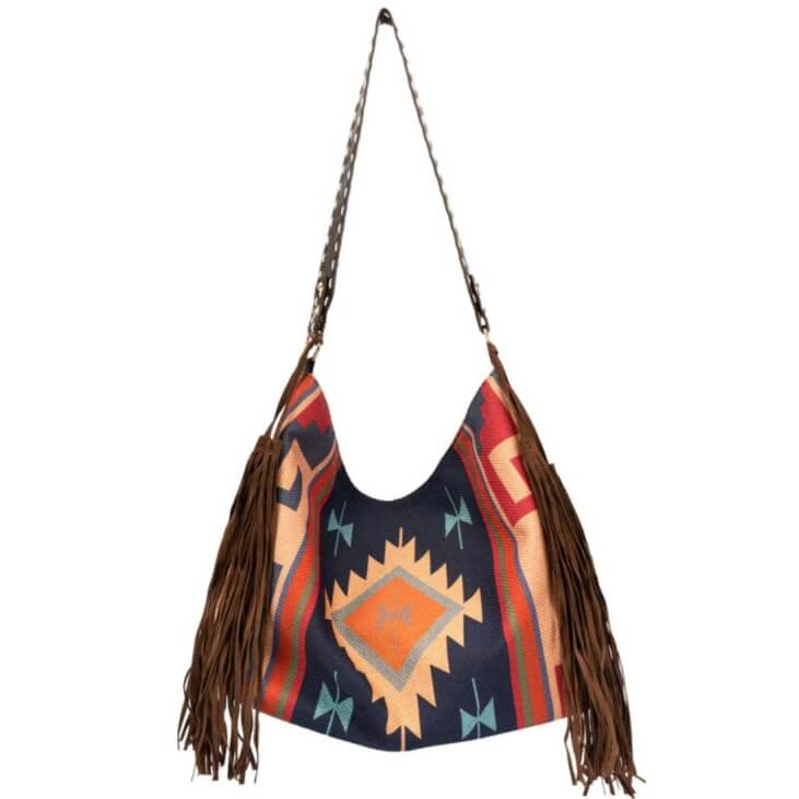 Aztec Purse with Fringe | Western Cowboy