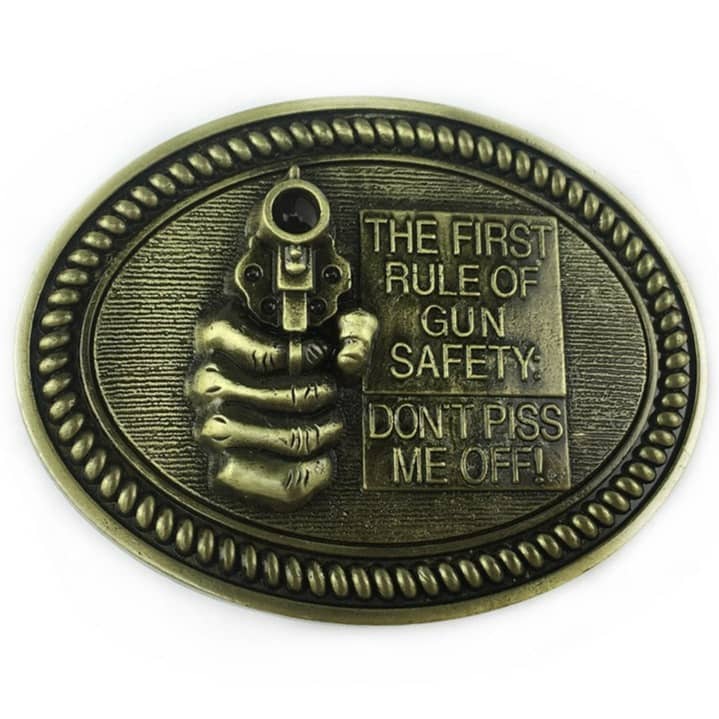 Gun Belt Buckle | Western Cowboy