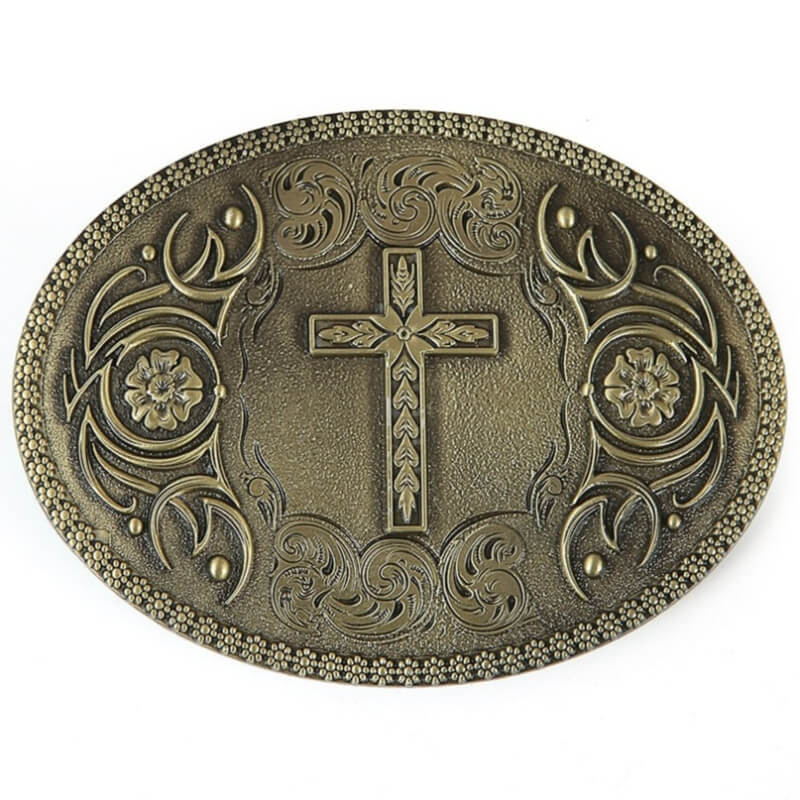 Christian Cowboy Belt Buckle | Western Cowboy