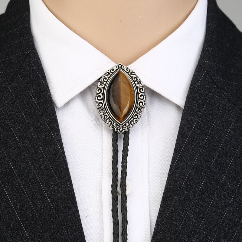 Brown Bolo Tie | Western Cowboy