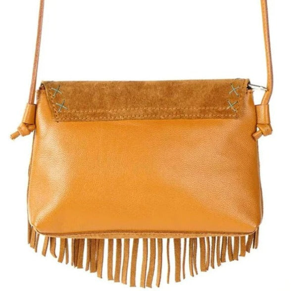 Western Leather Purse with Fringe | Western Cowboy