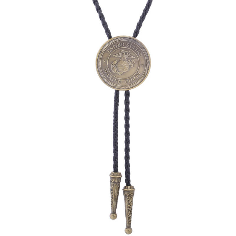 Marine Corps Bolo Tie | Western Cowboy