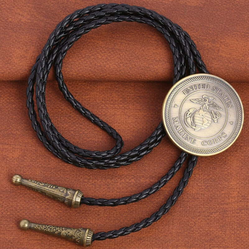 Marine Corps Bolo Tie | Western Cowboy