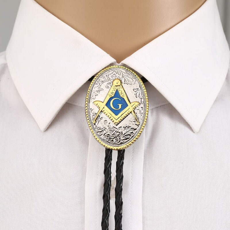 Freemason Bolo Tie | Western Cowboy