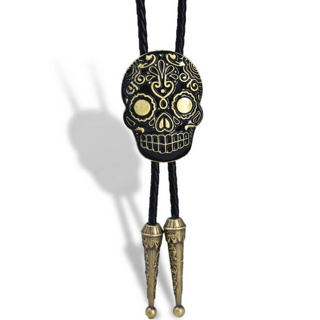 Skull Bolo Tie