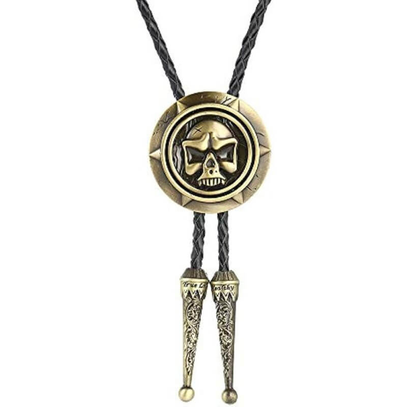 Skull Bolo Tie | Western Cowboy