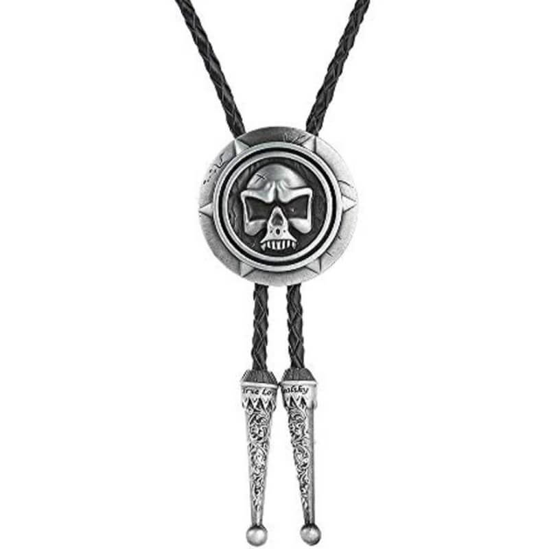 Skull Bolo Tie | Western Cowboy