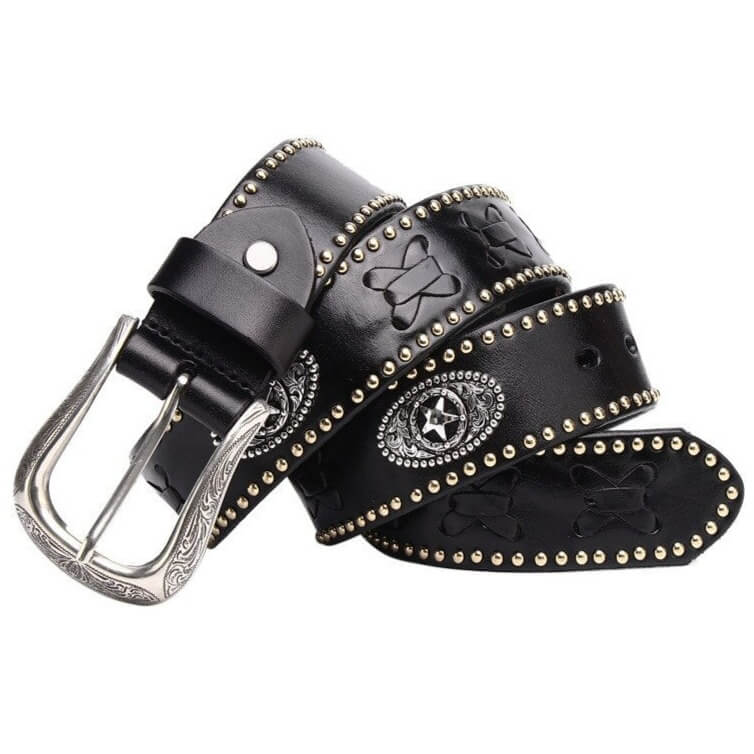 Studded Western Belt | Western Cowboy