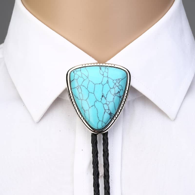 Triangle Bolo Tie | Western Cowboy